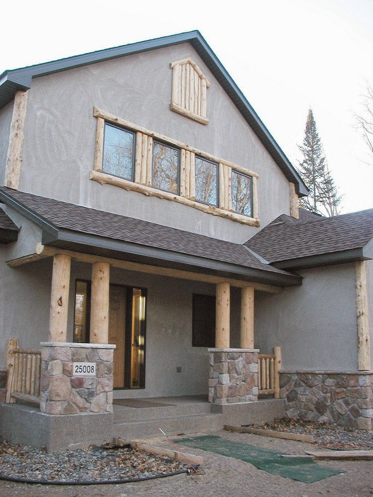 Majestic Log Homes | 763-263-3050 | Log Home Restoration, Log Mantels ...